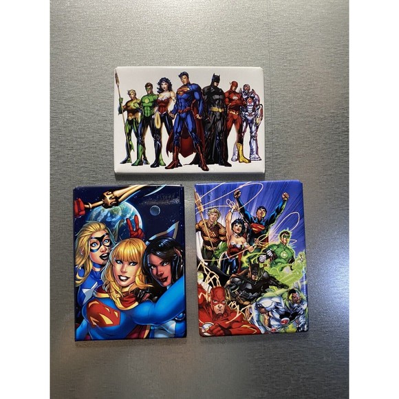 Other | Lot Of 3 Tm Dc Comic Magnets 25 X 35 Justice League Superman ...
